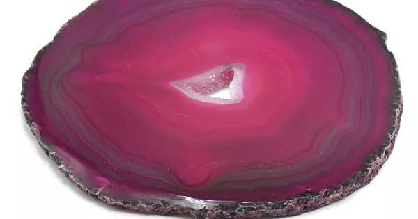 Felie agat roz - Universul Cristalelor