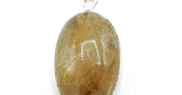 Pandantiv cuart rutilat - Universul Cristalelor