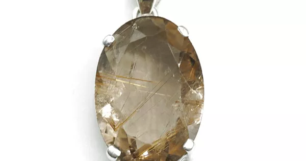 Pandantiv cuart rutilat - Universul Cristalelor