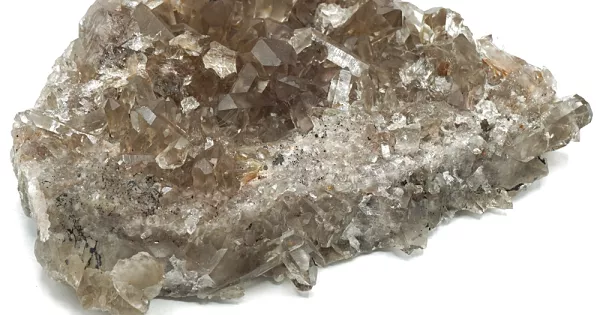 Cuart fumuriu cluster - Universul Cristalelor