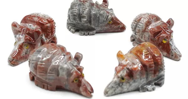 Figurina steatit arici - Universul Cristalelor