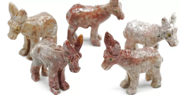 Figurina steatit magar - Universul Cristalelor