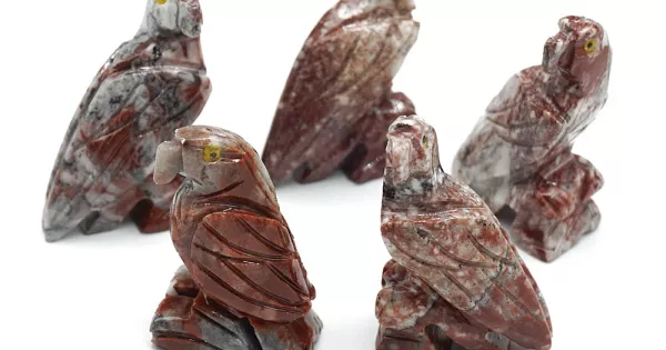 Figurina steatit vultur - Universul Cristalelor