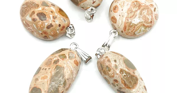 Pandantiv jasp leopard - Universul Cristalelor