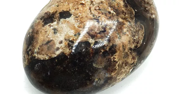 Opal negru (cappuccino) polisat - Universul Cristalelor