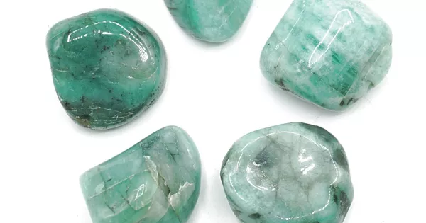 Smarald piatra rulata - Universul Cristalelor