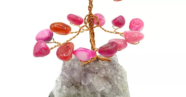 Pom agat roz - Universul Cristalelor