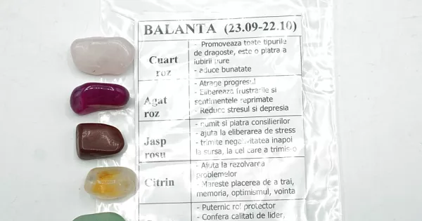 Zodia Balanta - Universul Cristalelor