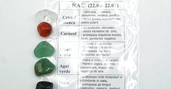 Zodia Rac - Universul Cristalelor