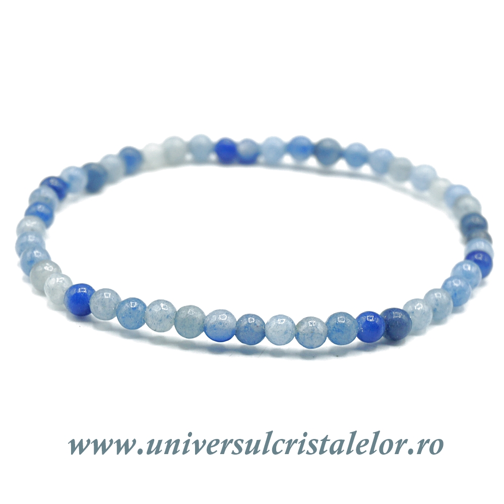 Bratara cuart albastru - Universul Cristalelor