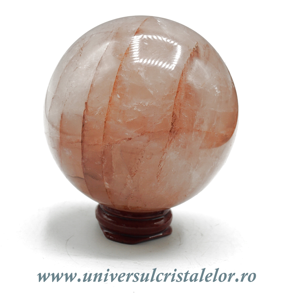 Sfera cuart hematoid - Universul Cristalelor