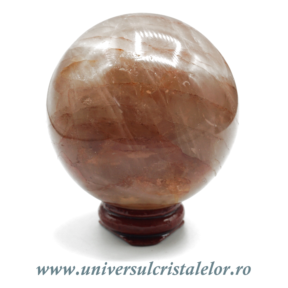 Sfera cuart hematoid - Universul Cristalelor