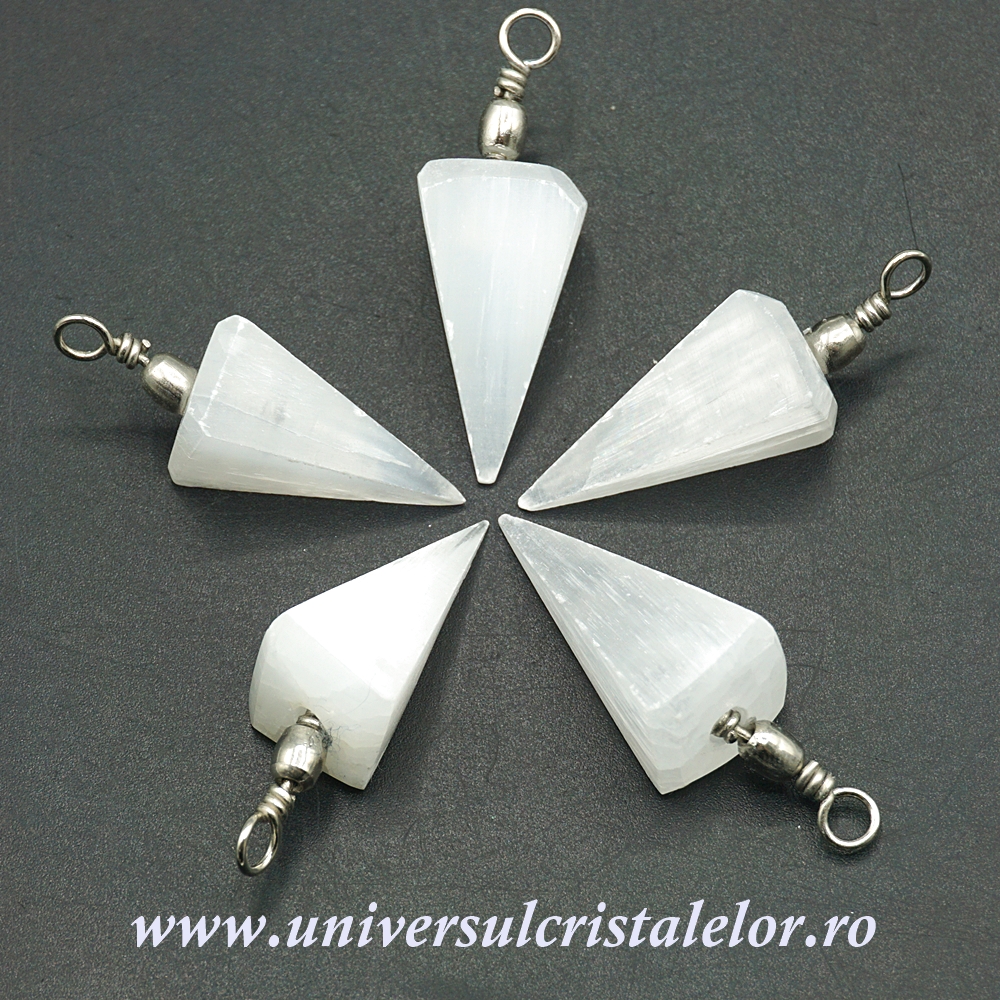 Pandantiv selenit - Universul Cristalelor