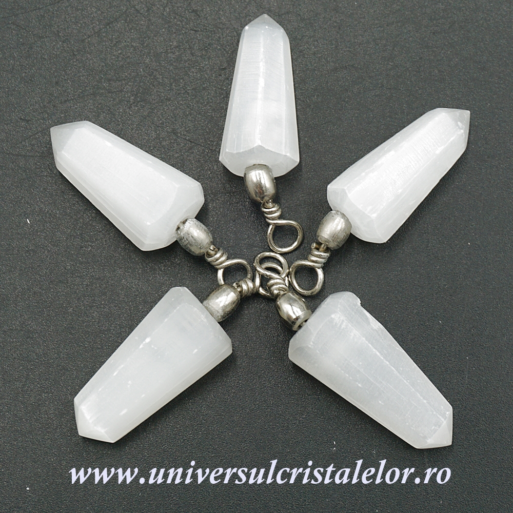 Pandantiv selenit - Universul Cristalelor
