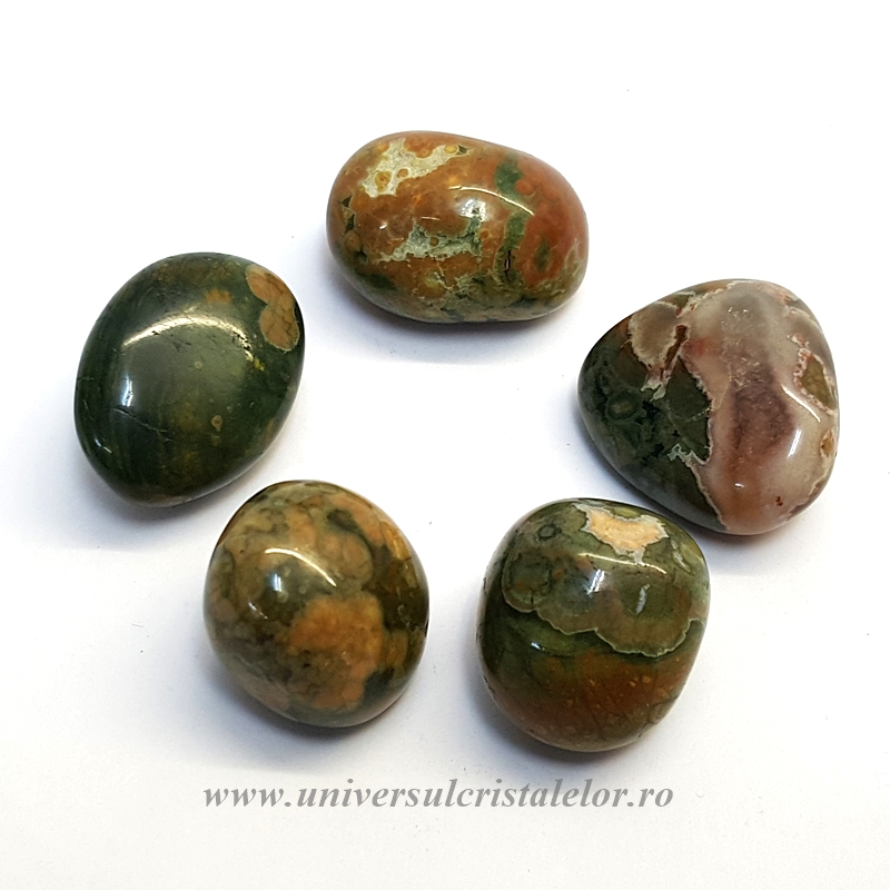 Riolit piatra rulata - Universul Cristalelor